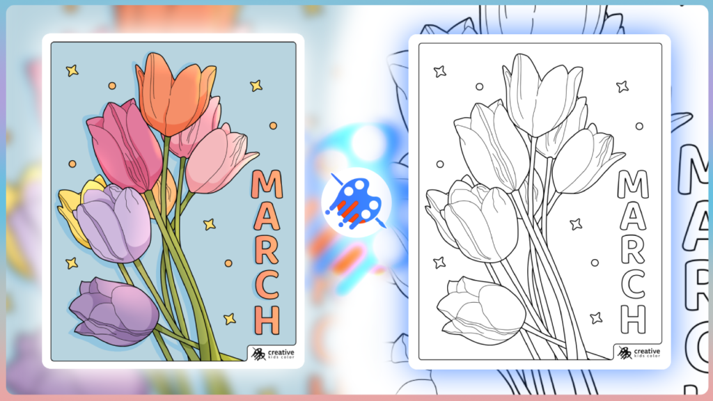 March Coloring Pages (15+ Free Printable PDFs)