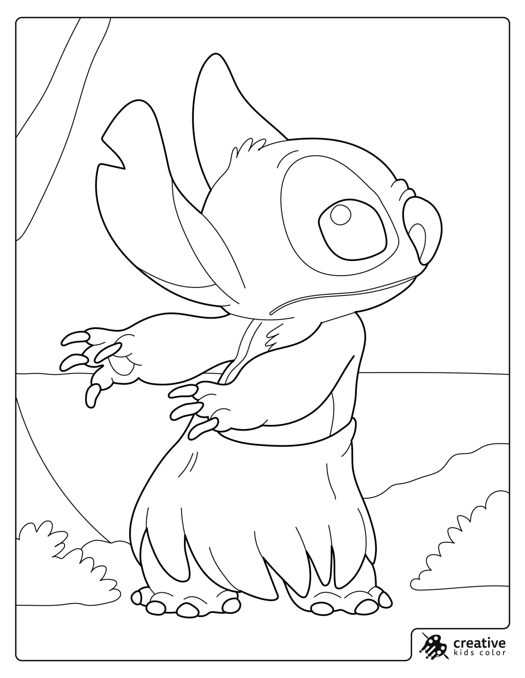 Stitch Coloring Pages (50+ Free Printable PDFs)