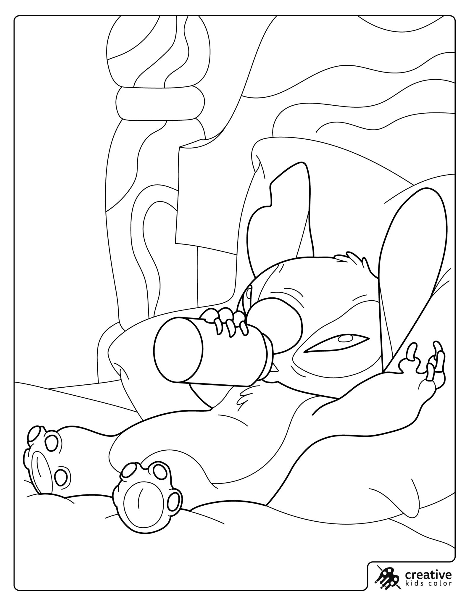Stitch Coloring Pages (35+ Free Printable PDF)