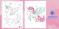 Unicorn Coloring Pages (55+ Easy and Free Printable PDF)