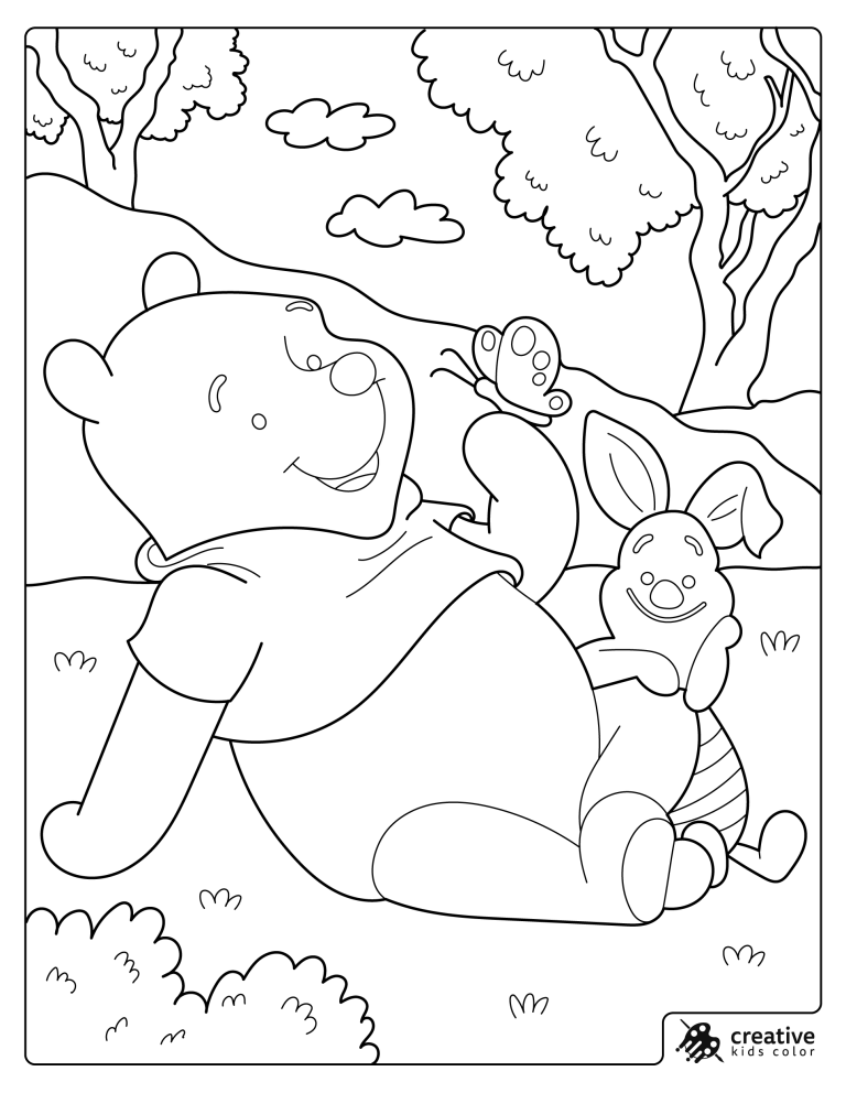 Fall Coloring Pages Coloring Pages Of Coloring Pages Winnie The Pooh