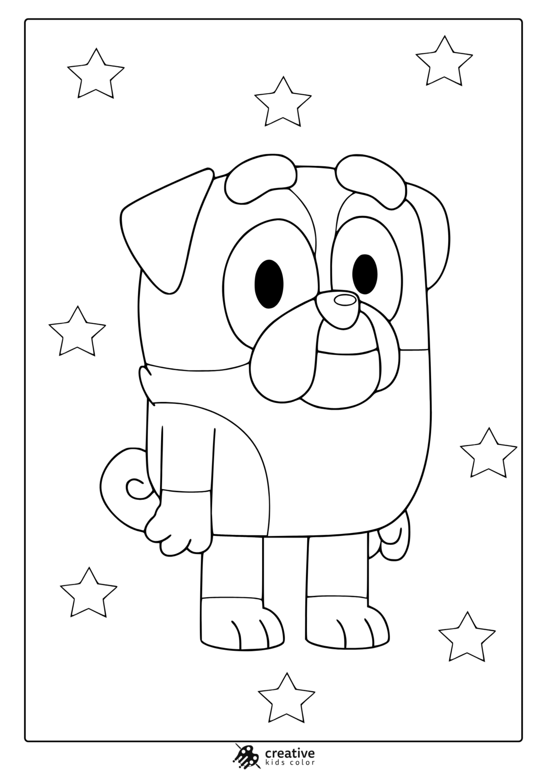 Bluey Coloring Pages (45+ Free Printable PDF)