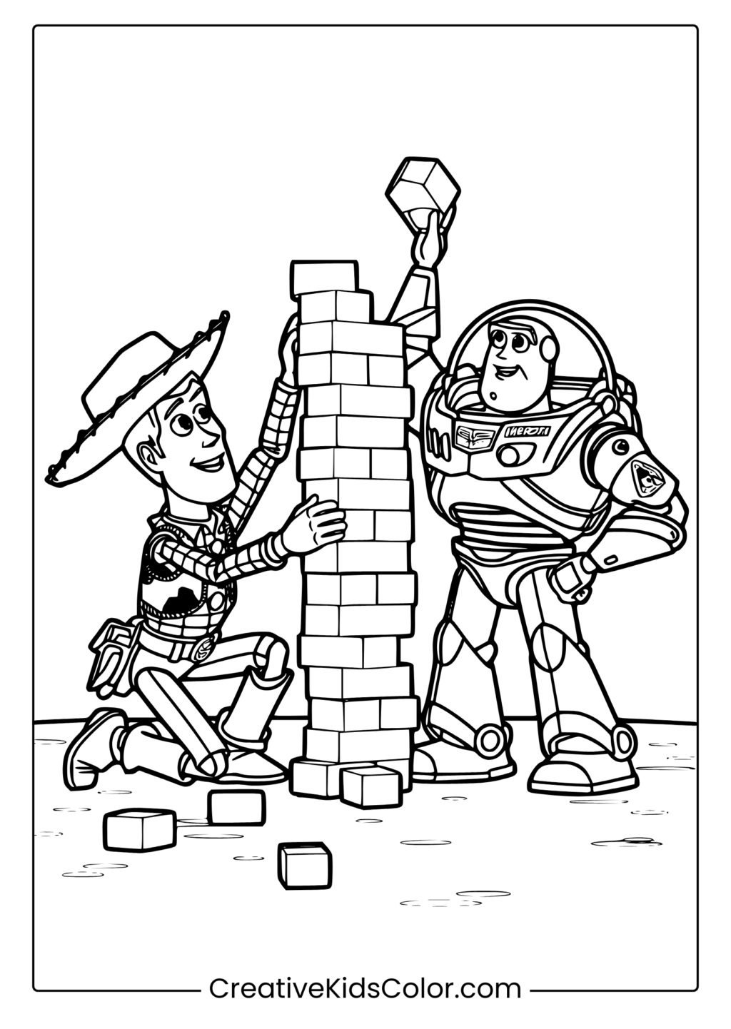 Toy Story Coloring Pages (Free Printable PDFs)