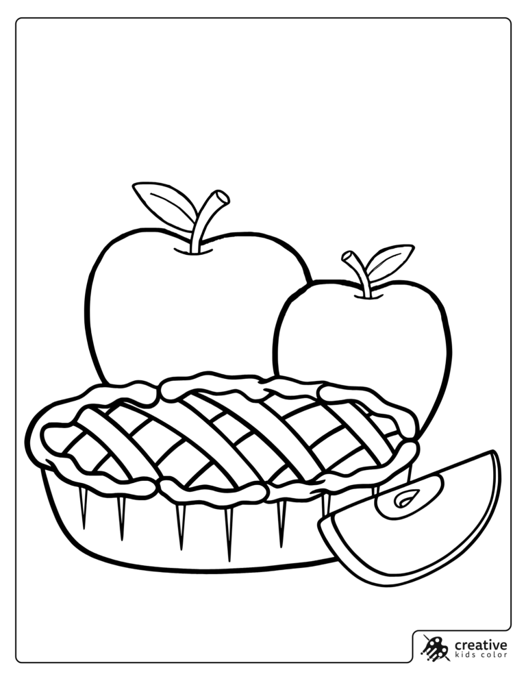 Apple Coloring Pages (20+ Free Printable PDFs)