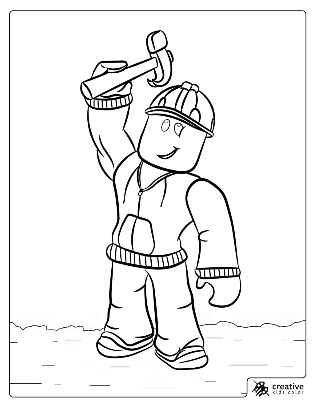 Roblox Coloring Pages (20+ Free Printable PDFs) - Coloring Feel