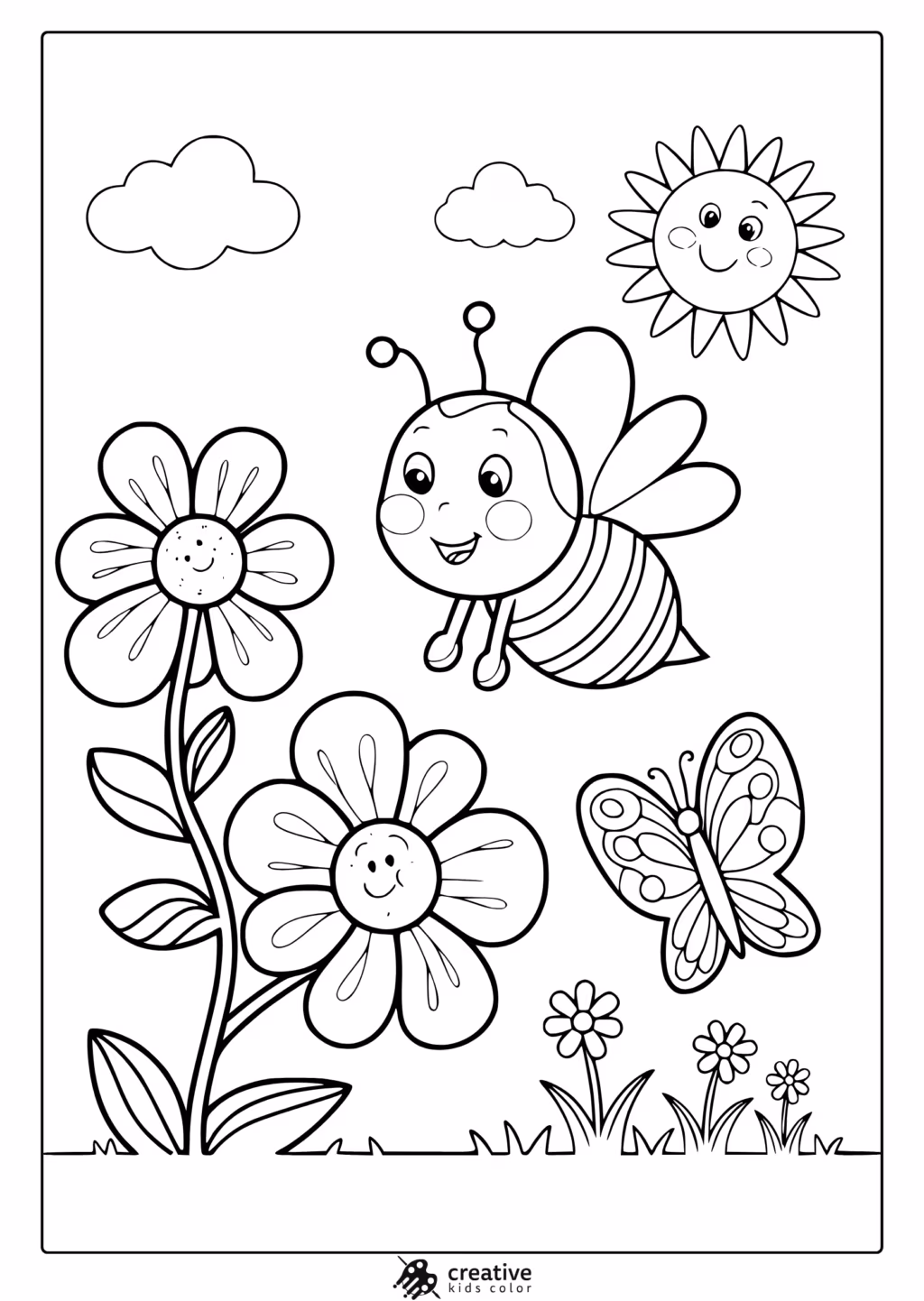 May Coloring Pages (Free Printable Seasonal PDFs)