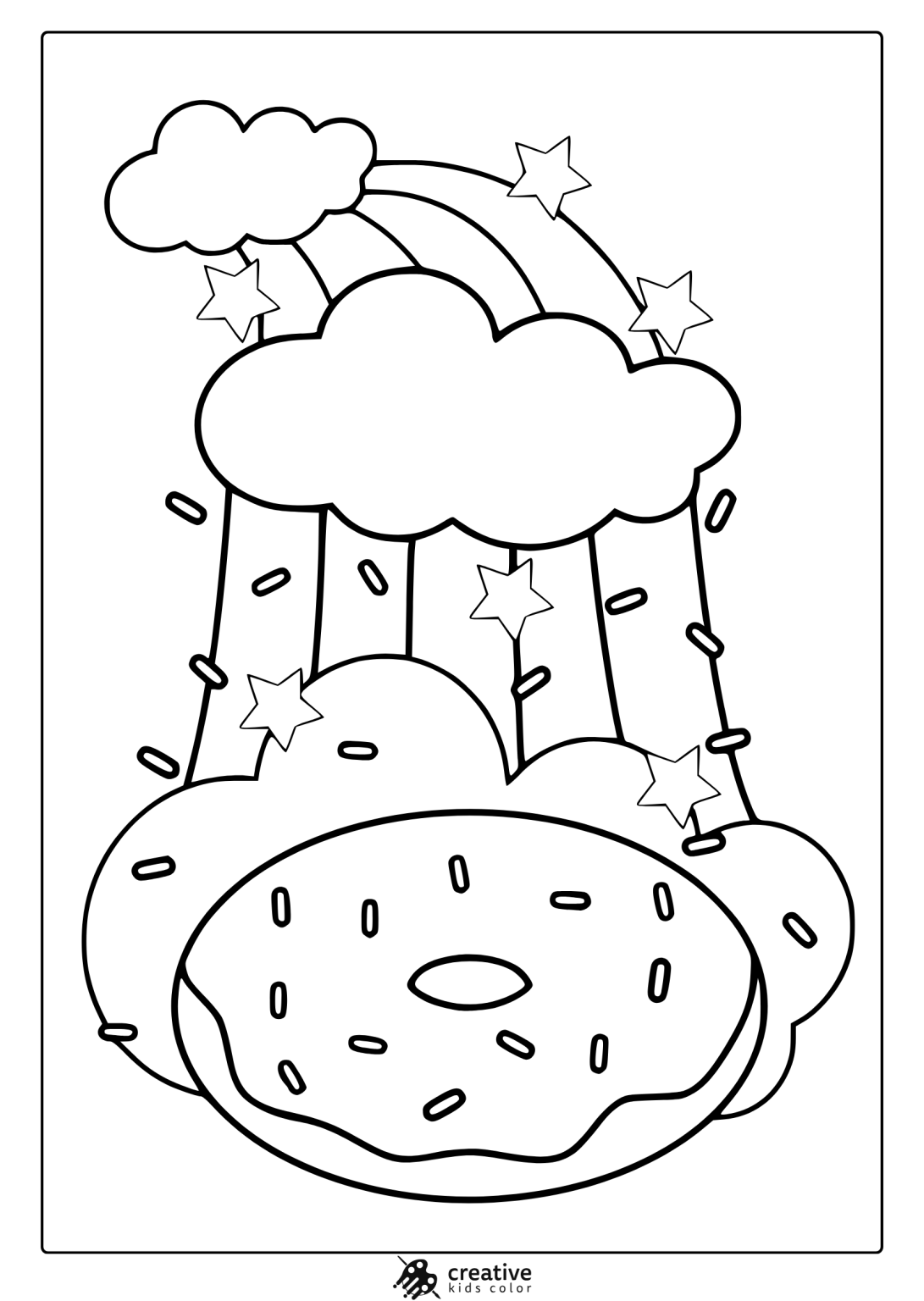 Rainbow Coloring Pages (20+ Free Printable PDFs)