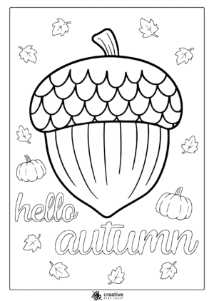 Fall & Autumn Coloring Pages (20+ Free Printable PDFs)