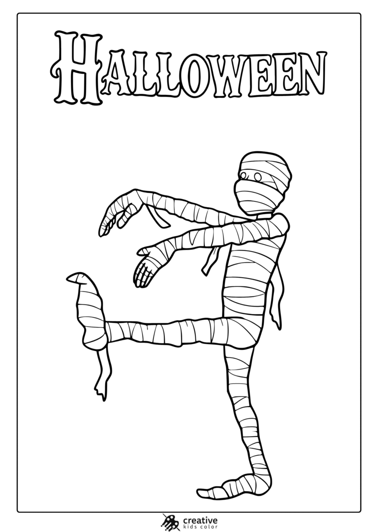 Halloween Coloring Pages (Free Printable PDFs)
