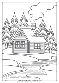 January Coloring Pages (Free & Fun Winter Printables)