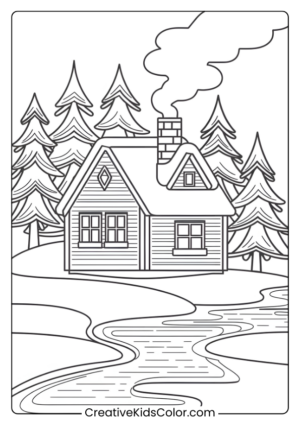January Coloring Pages (Free & Fun Winter Printables)