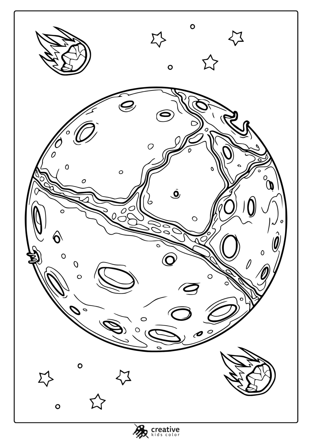 Solar System Coloring Pages (Free & Fun Printables)