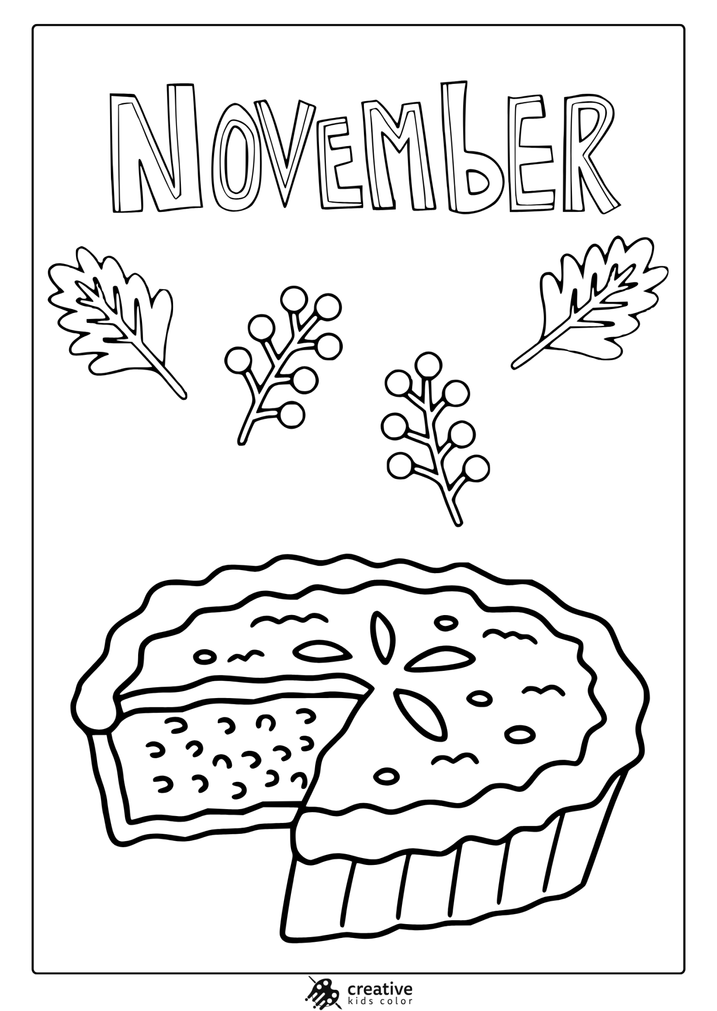 November Coloring Pages (Free & Fun Fall Printables)