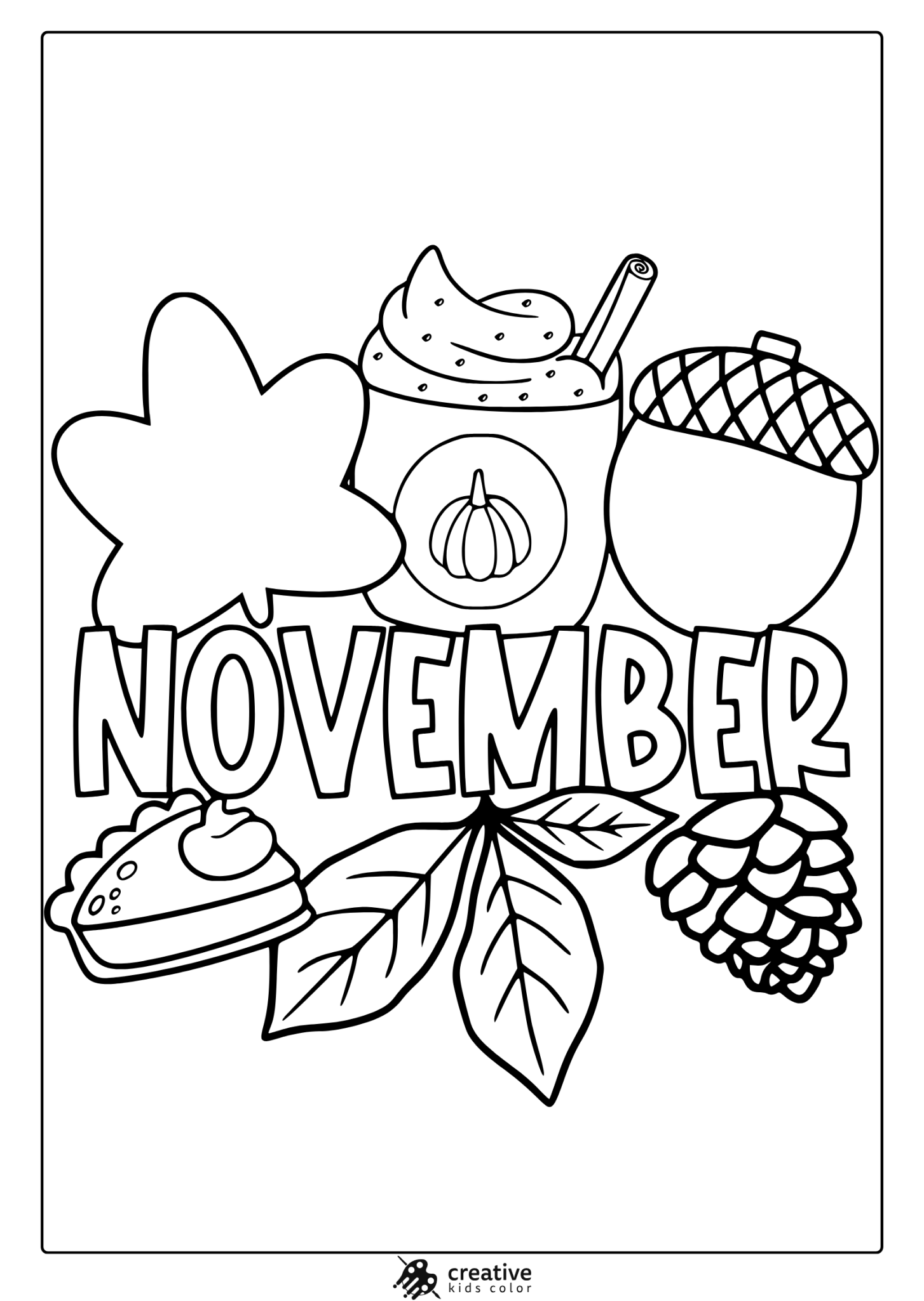 November Coloring Pages (15+ Free Printable PDFs)