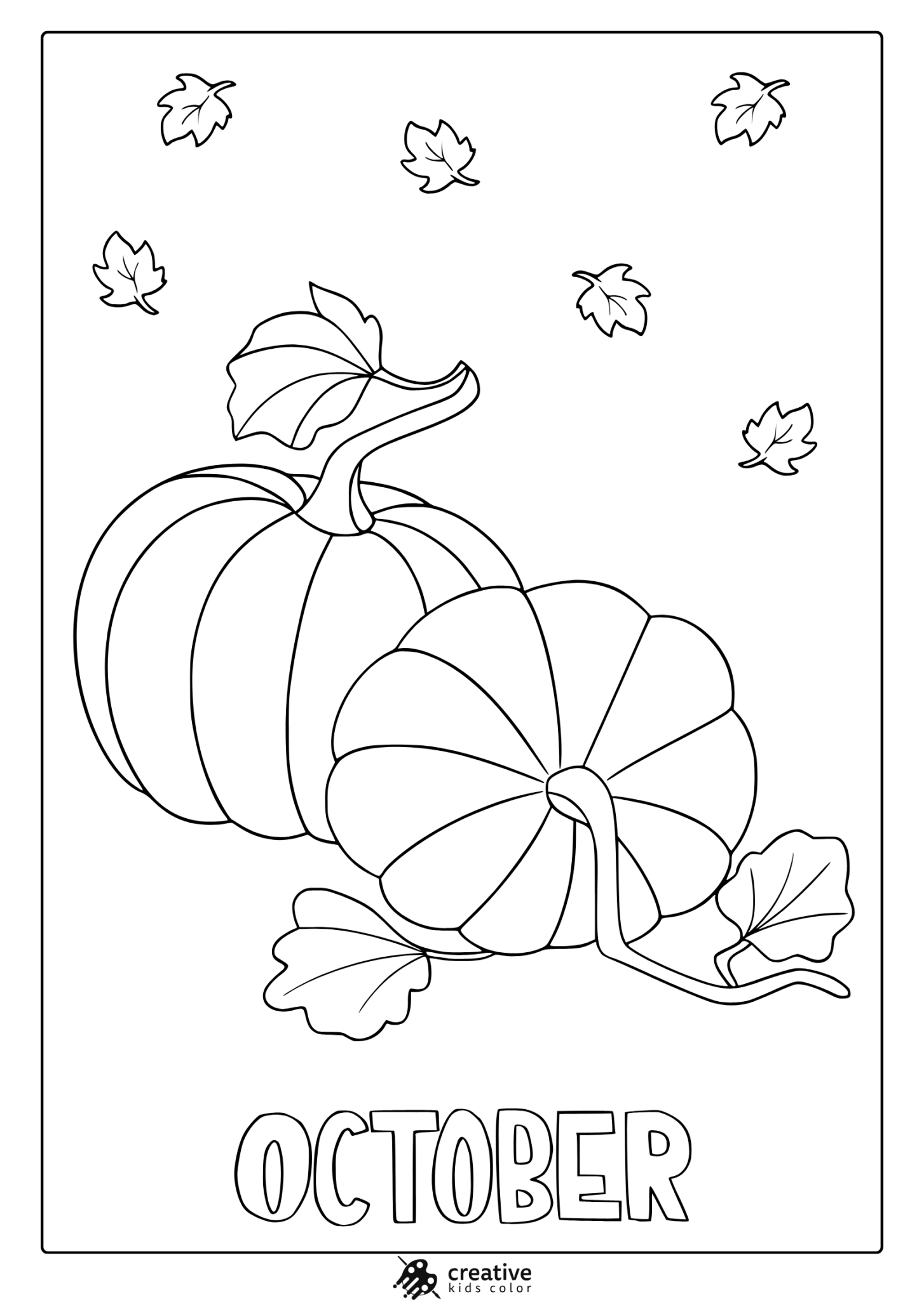 October Coloring Pages (15+ Free Printable PDFs)