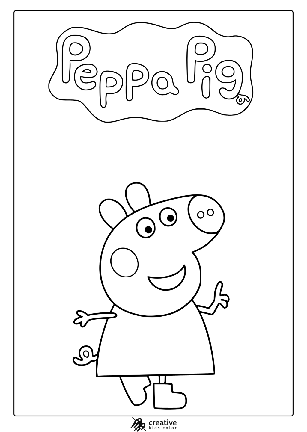 Peppa Pig Coloring Pages (15+ Free Printable PDFs)