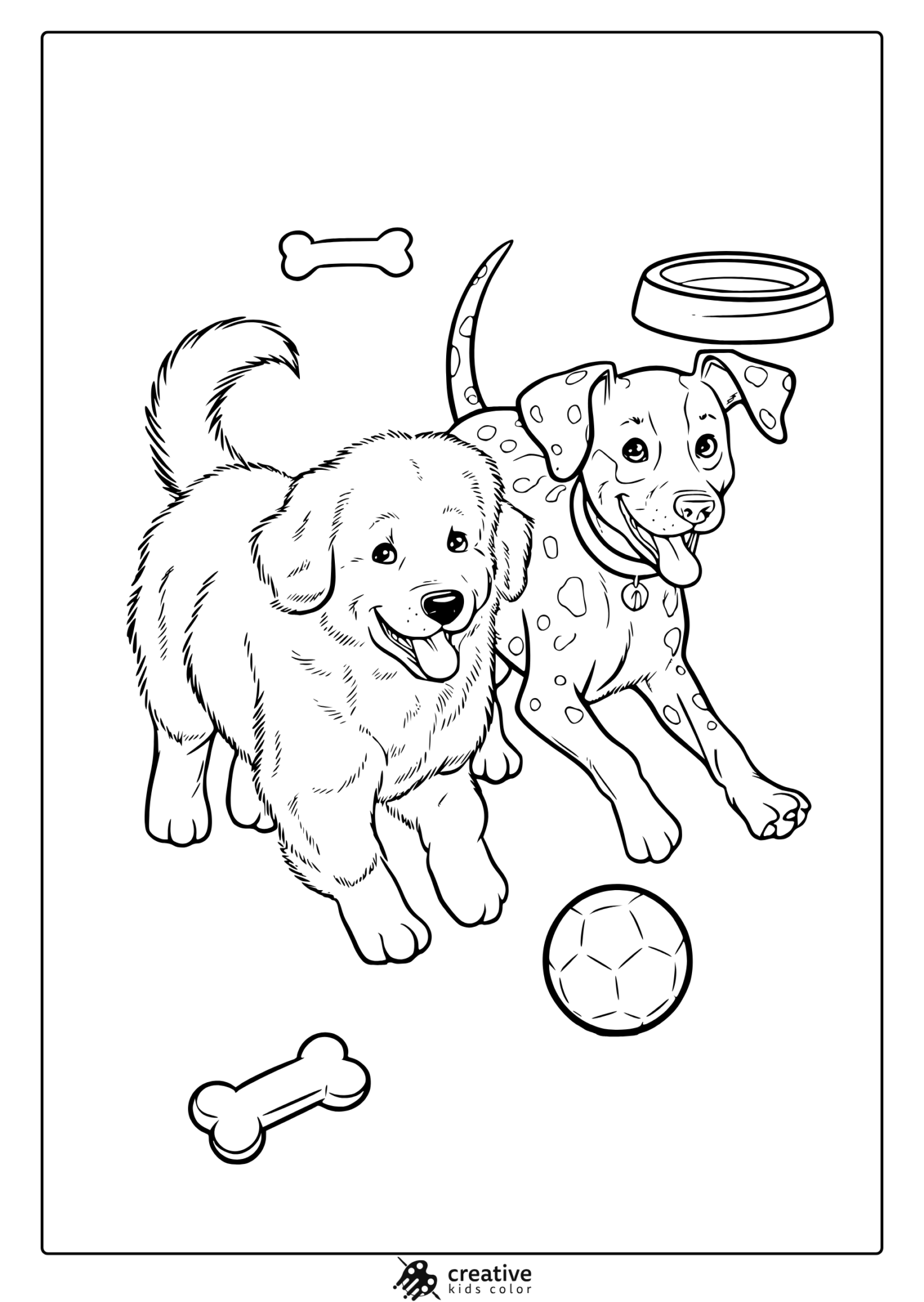 Puppy Coloring Pages (25+ Free Printable PDF) - Coloring Feel