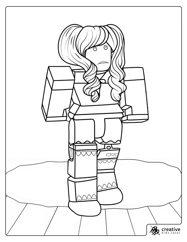 Roblox Coloring Pages (20+ Free Printable PDFs) - Coloring Feel