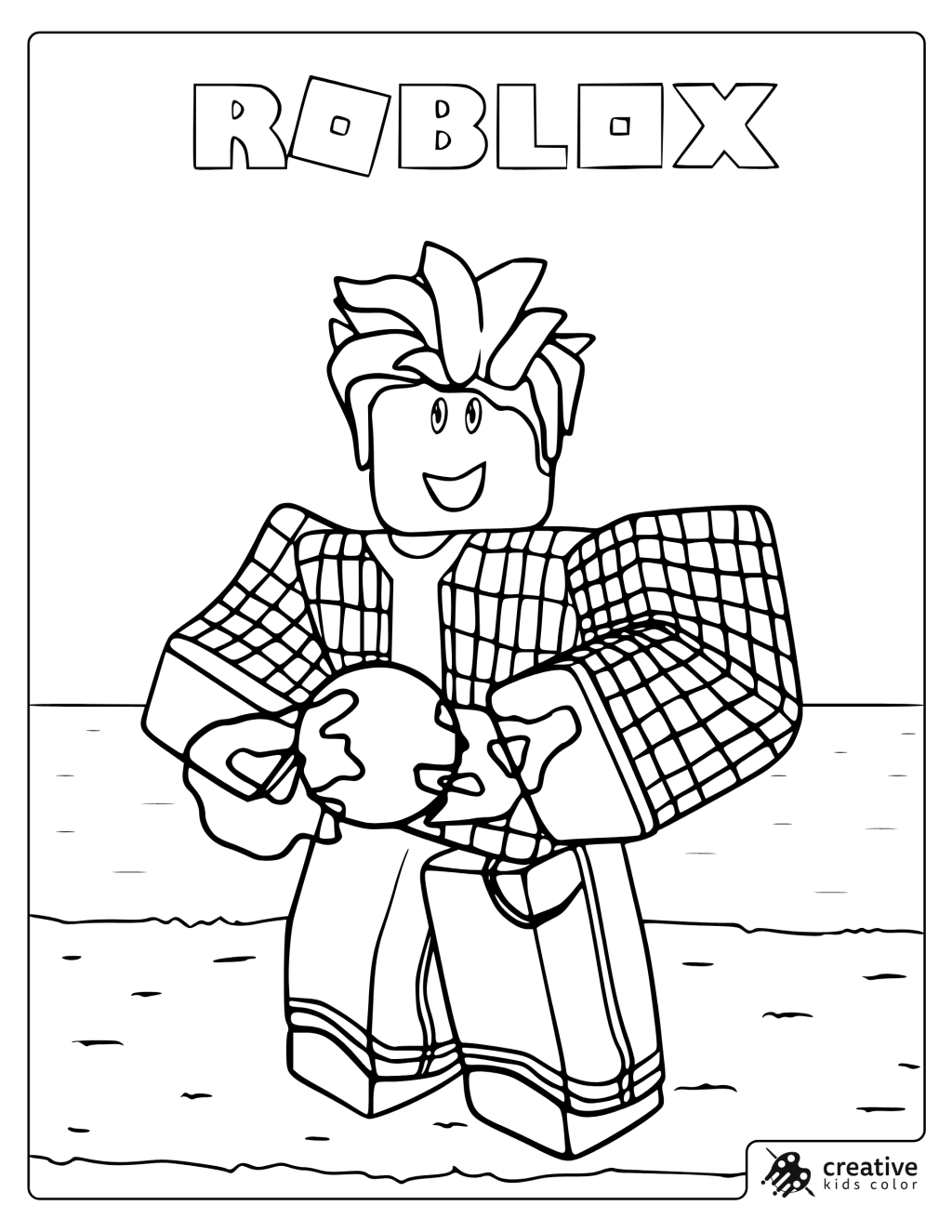 Roblox Coloring Pages (20+ Free Printable PDFs) - Coloring Feel