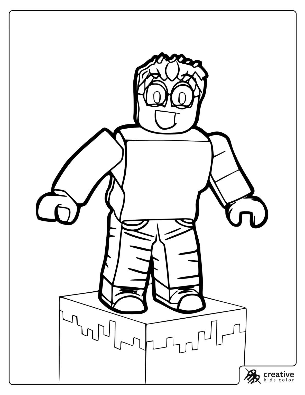 Roblox Coloring Pages (20+ Free Printable PDFs) - Coloring Feel
