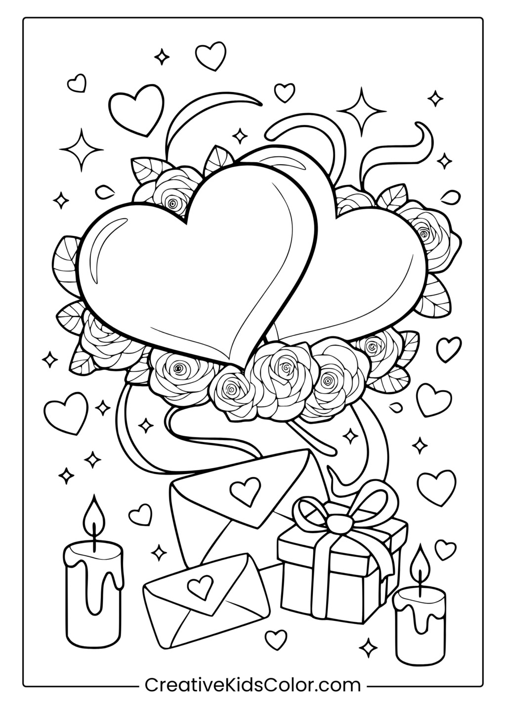 February Coloring Pages (Free Printable Seasonal PDFs)