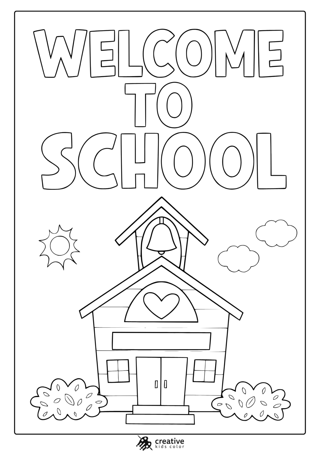 Back to School Coloring Pages (Free Printable PDFs)